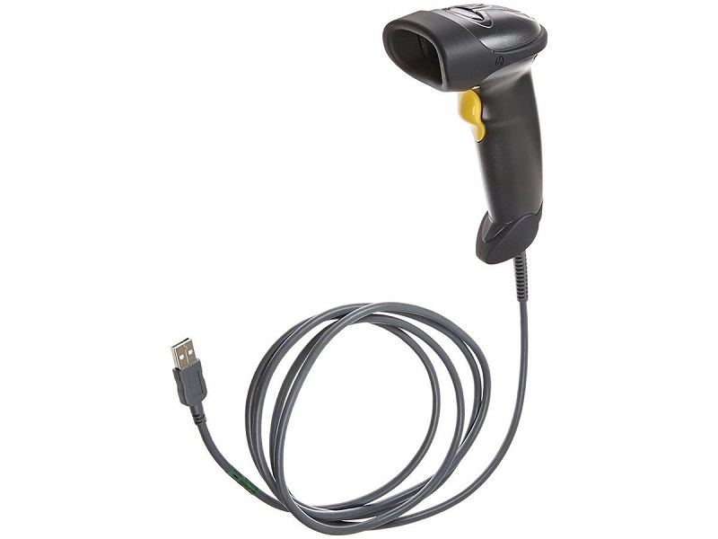 Cititor cod bare Motorola Symbol LS2208 1D Laser - Kit USB - NEGRU